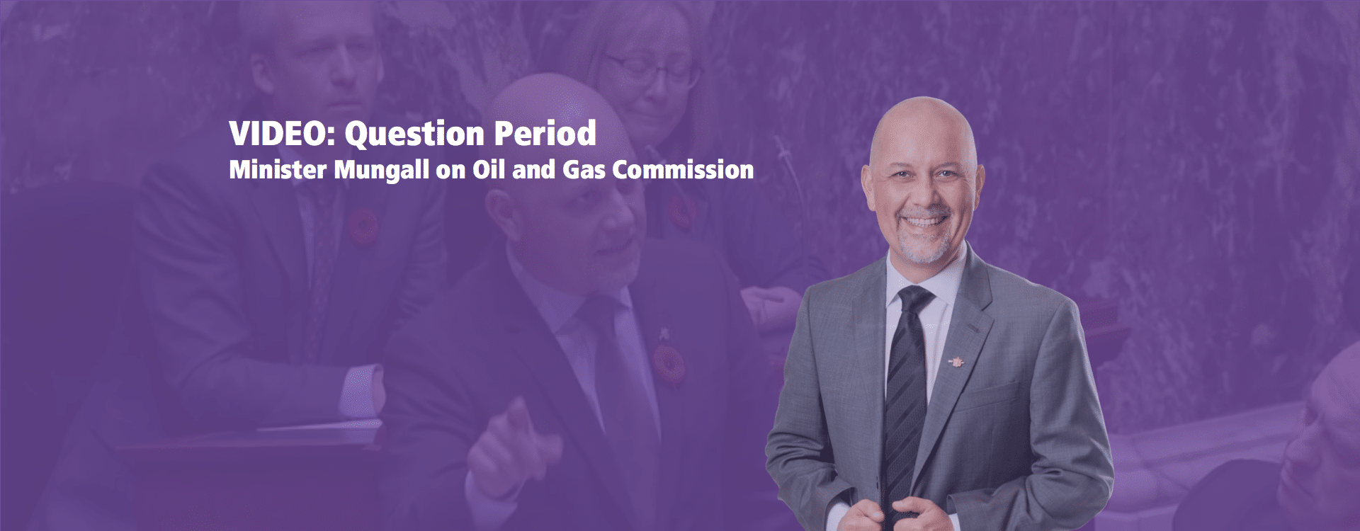 Adam Olsen, MLA VIDEO: Question to Minister Mungall