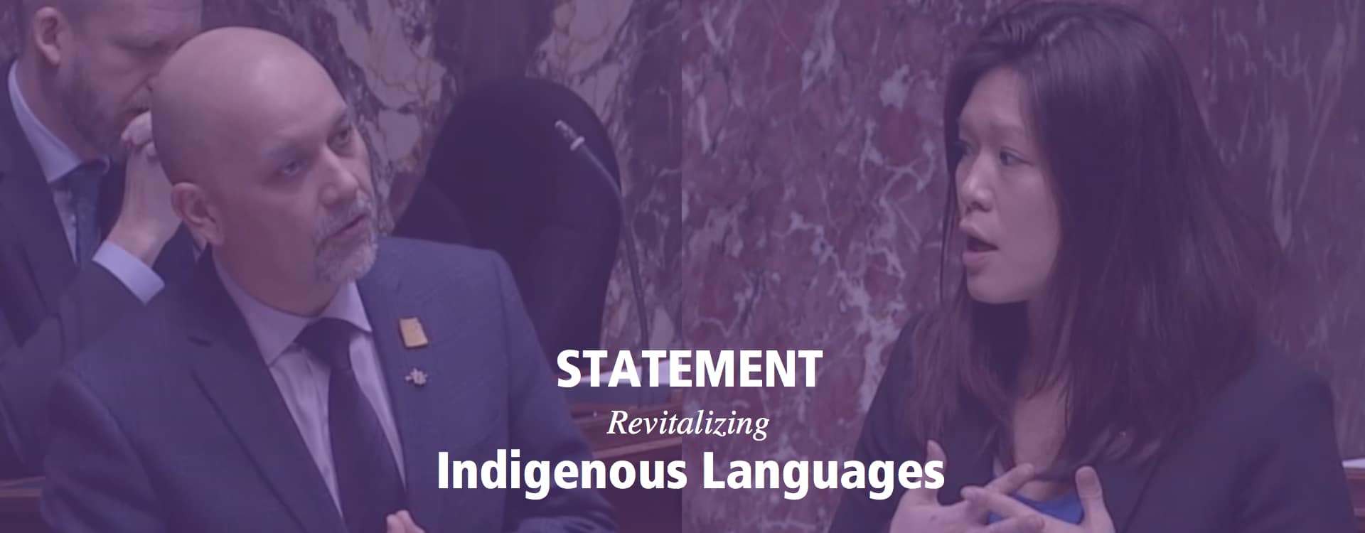 Statement on Indigenous Language Revitalization - Adam Olsen, MLA
