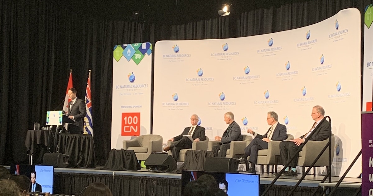 BC Greens attend BC Natural Resources Forum - Adam Olsen