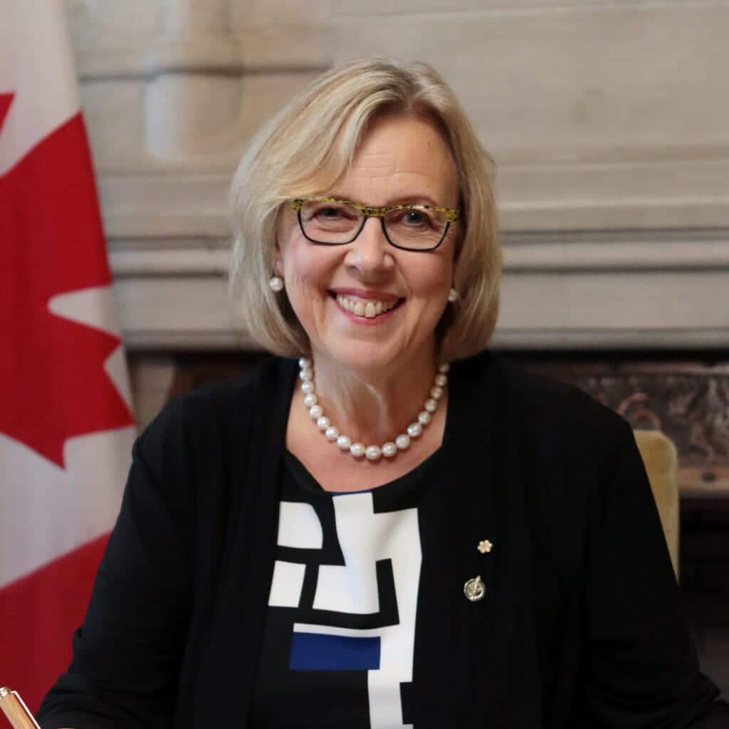 Elizabeth May, MP endorses Adam Olsen - Adam Olsen